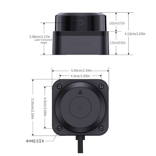 SLAMTEC RPLiDAR C1 360° 12m | MYBOTSHOP.DE, € 99,95